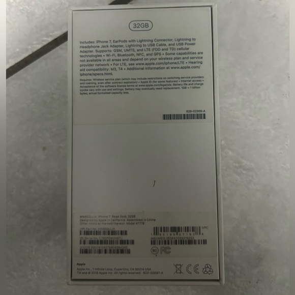 Apple | Cell Phones & Accessories | Iphone 7 Box Nothing Included Just ...